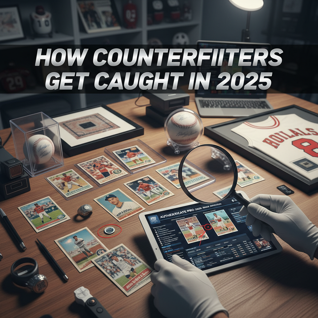 How Counterfeiters Get Caught in 2025 - Collector Sports World